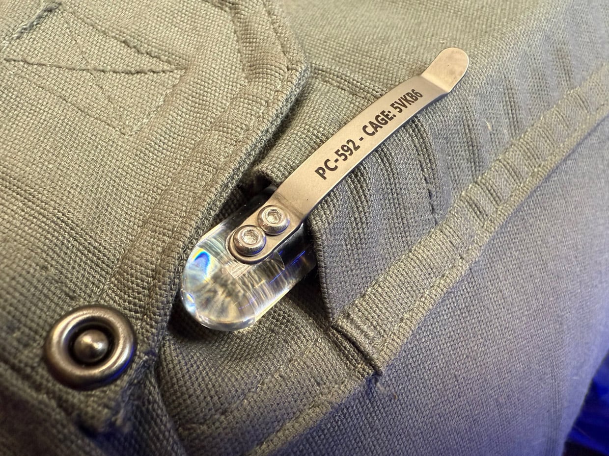 This See-Through Embassy Pen Features a Vapor-Polished Polycarbonate Body