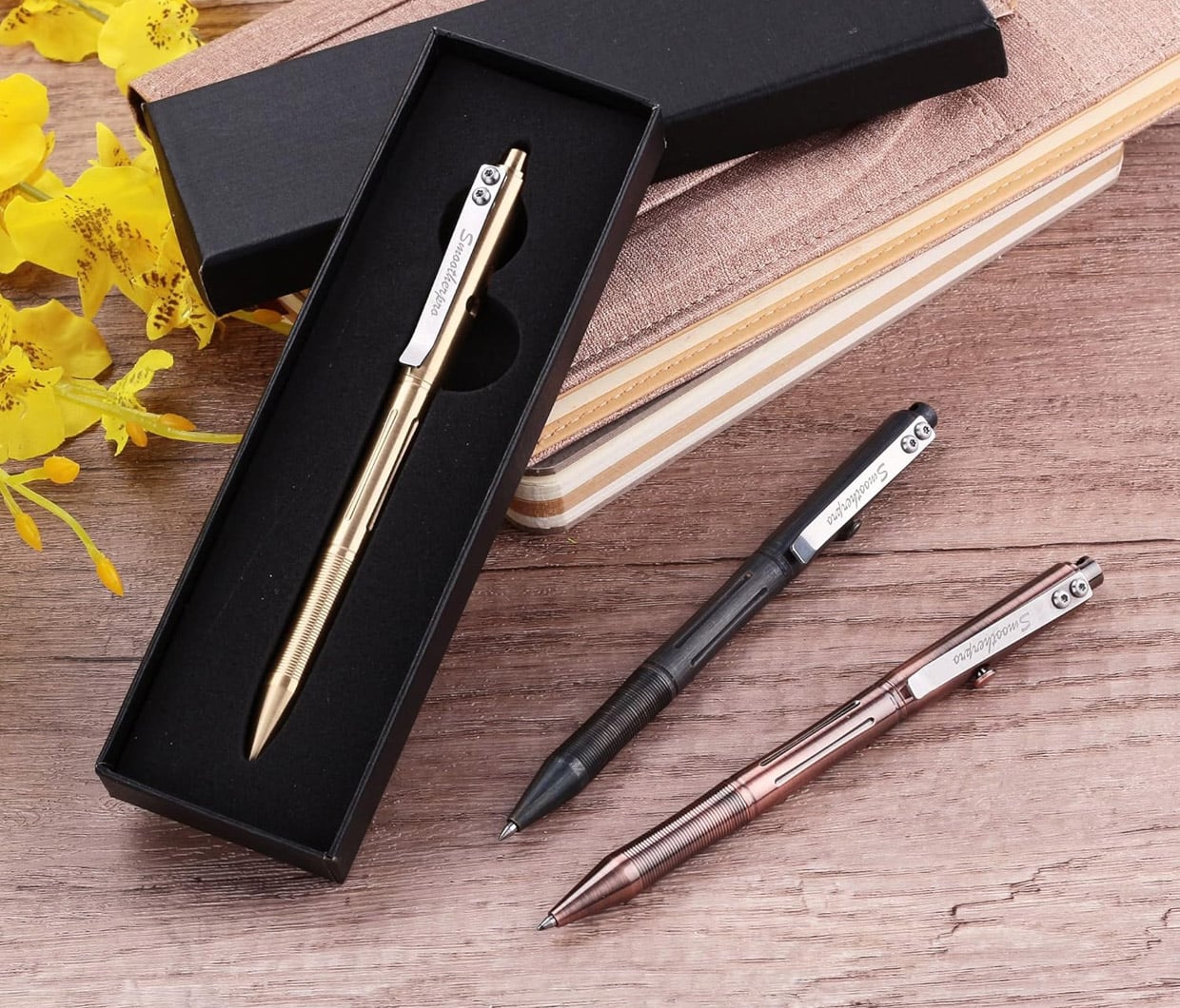 This Bolt-Action Metal Pen Is Perfectly Balanced for Comfortable Writing