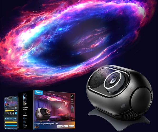 The Govee Galaxy Light Star Projector 2 Pro Turns Any Room Into a ...
