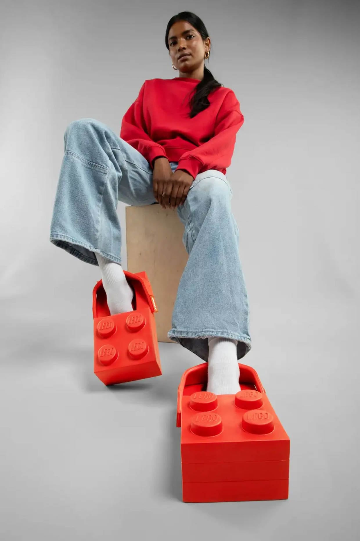 LEGO and Crocs Made Shoes That Look Like Actual LEGO Bricks