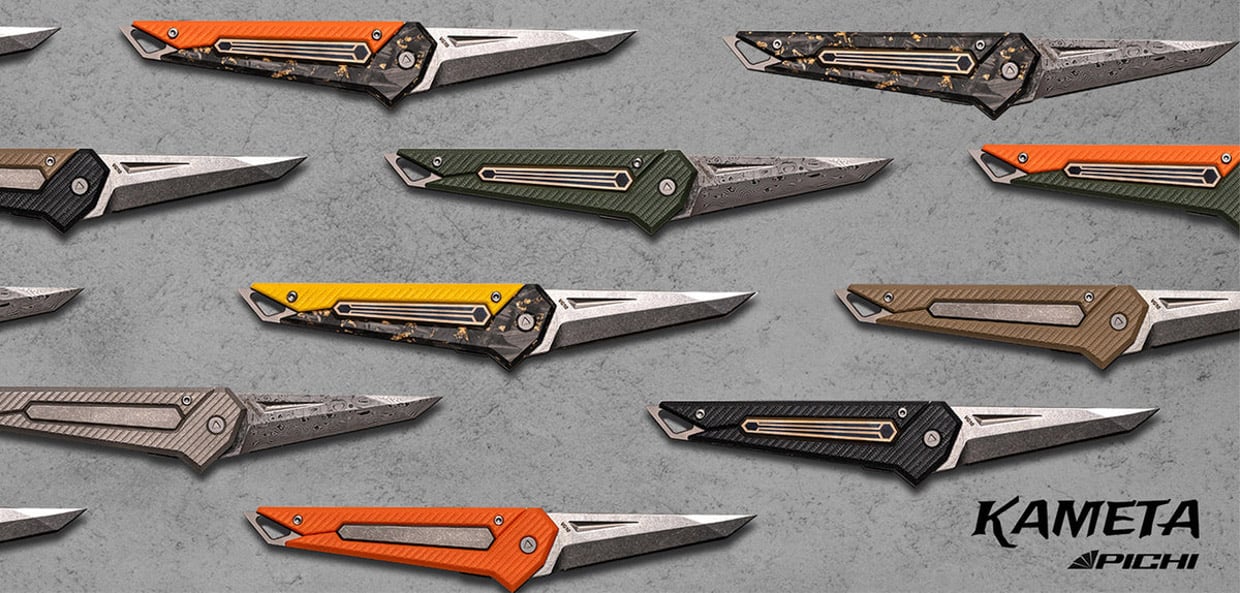 Pichi Kameta Knife: A Bold, Angular EDC