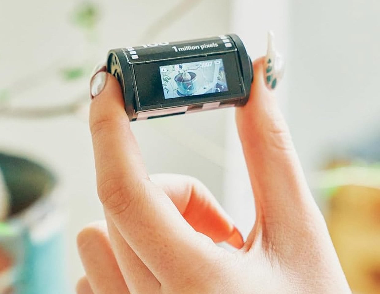 A Tiny Digital Camera Packed Into a Roll of Film