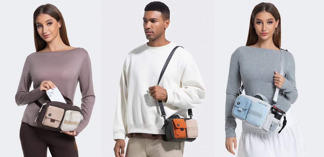 Mopak's Osaka Is a Stylish Sling Bag with Smart Storage