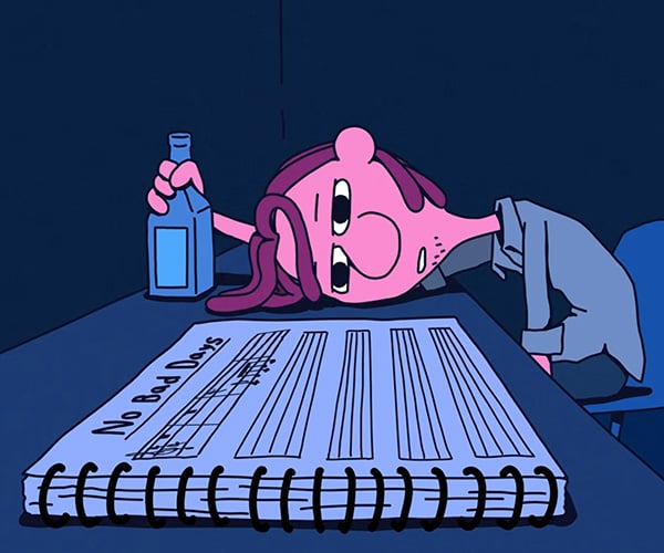 Fan Makes a Wonderful Animated Video for AJR's 100 Bad Days