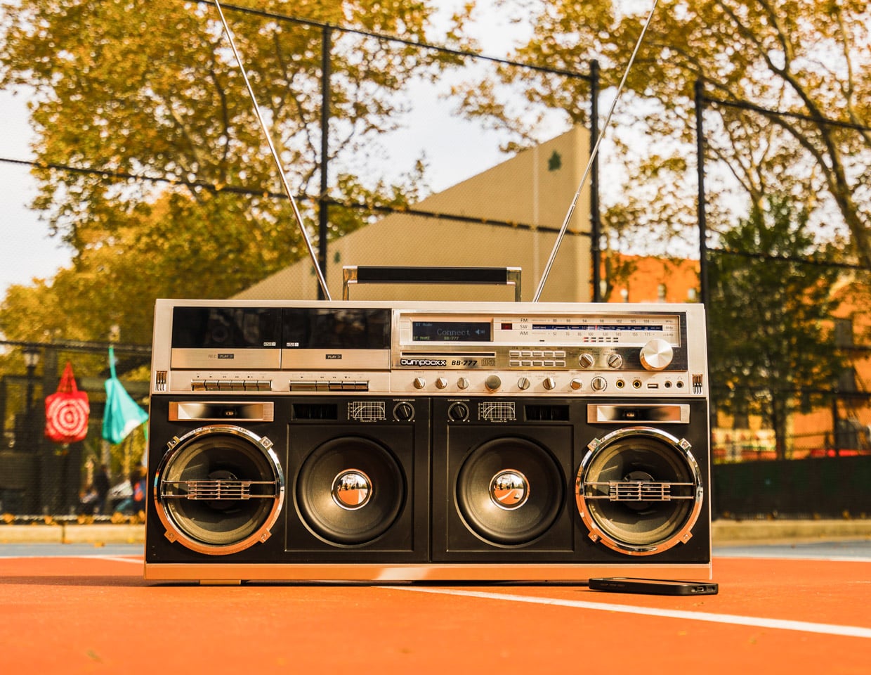 Bumpboxx BB-777 Brings Retro Boombox Looks, Plays Cassettes, CDs, and ...