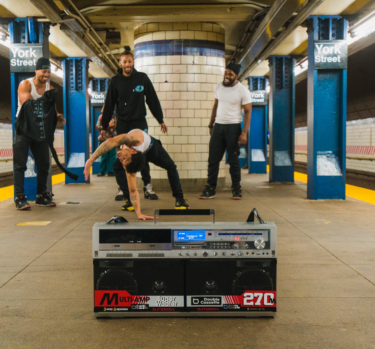 Bumpboxx BB-777 Brings Retro Boombox Looks, Plays Cassettes, CDs, and ...