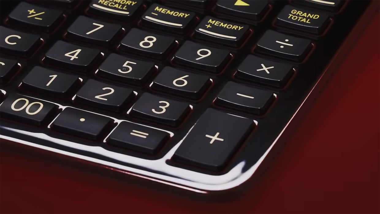 Casio Makes Math Fancy with the S100X Japanese Lacquer Edition Calculator