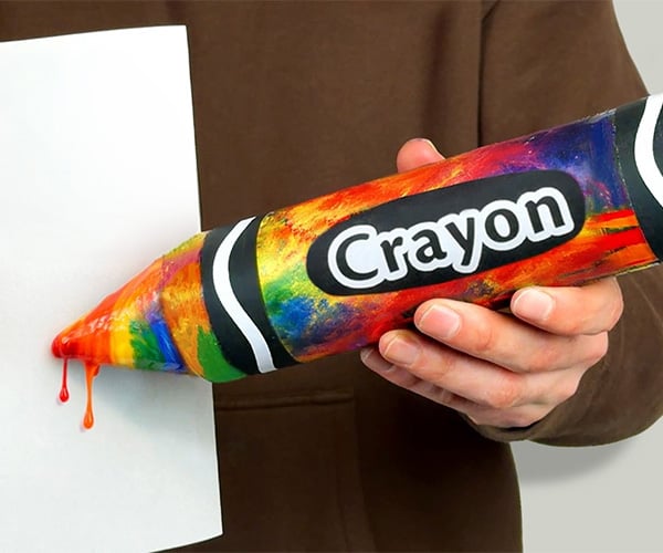 Making a Meta Crayon from Hundreds of Crayons