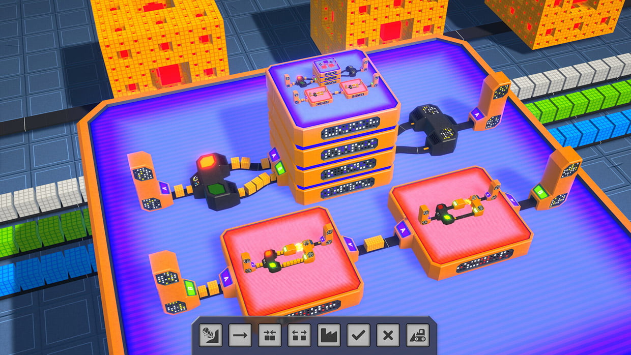 Build Megastructures with the Factory Building Game Fractal Foundry