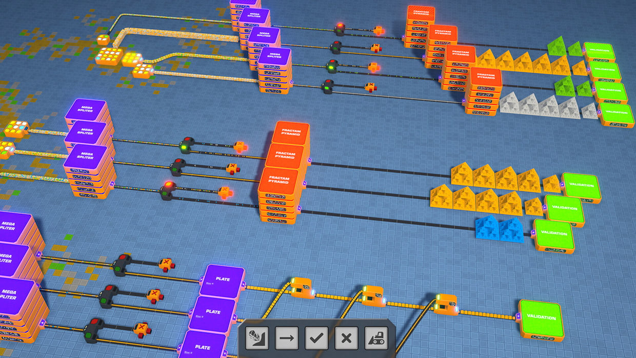 Build Megastructures with the Factory Building Game Fractal Foundry