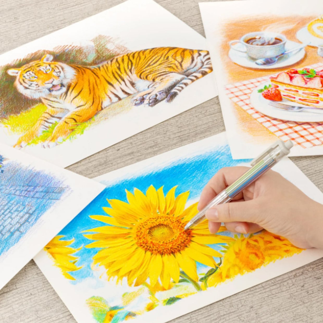 Pentel Multi 8 Series: The Ultimate Pen + Pencil for Artists and Note ...