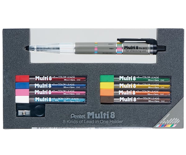 Pentel Multi 8 Series: The Ultimate Pen + Pencil for Artists and Note ...