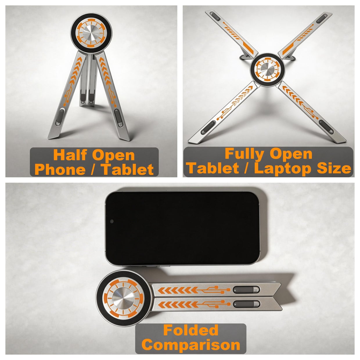XDock: A Stand That Works for Phone, Tablet, and Laptop
