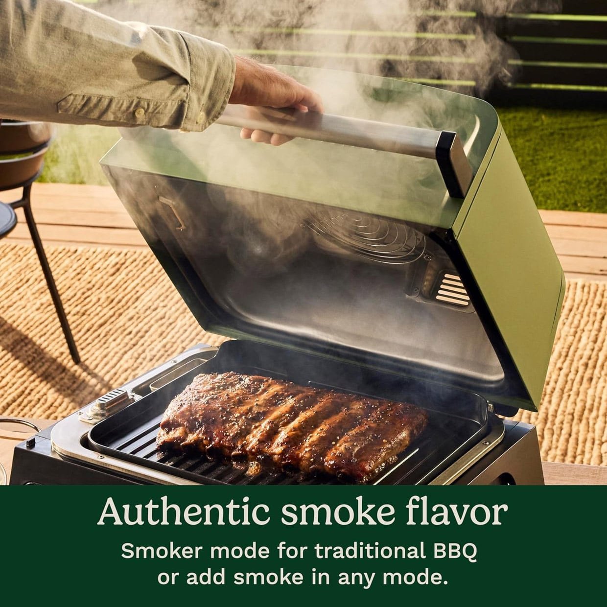 Cuisinart FlavorBoost Electric Grill Adds Smoky Flavor to Meats and Veggies