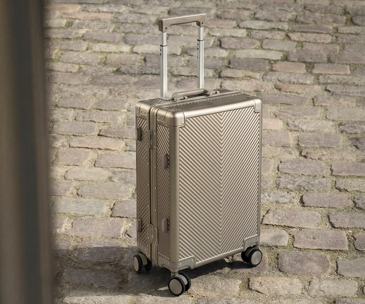 The Titaner Voyager Is Carry-on Luggage Made from Titanium