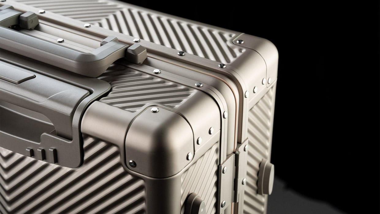 The Titaner Voyager Is Carry-on Luggage Made from Titanium