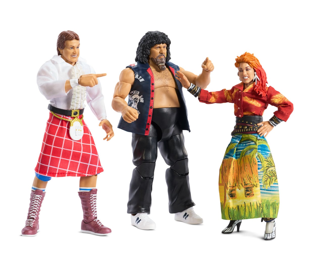 Cyndi Lauper, “Rowdy” Roddy Piper, and Captain Lou Albano Get an Action ...